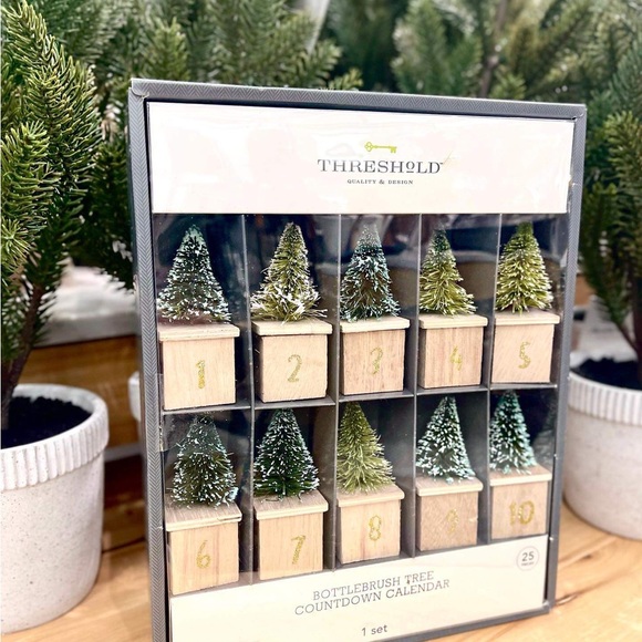 Threshold | Holiday | Threshold Bottlebrush Tree Countdowncalendar ...